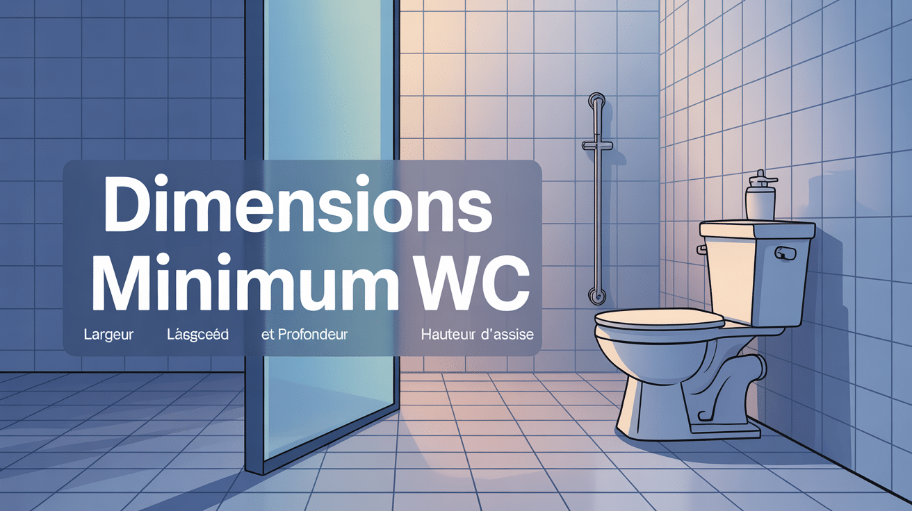 WC Minimum Dimensions Guide Complet Pour Un Espace Confortable
